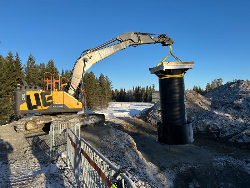 Pump Station in Krokom – Unique PE Construction | Xylem NZ