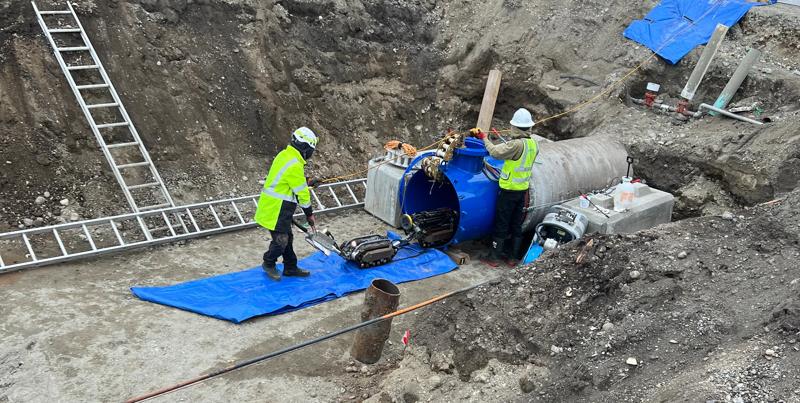 Critical pipe repair: Smith-Blair adapters help Canadian sawmill ...