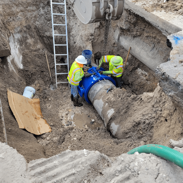 Out-of-Round pipe emergency repair | Xylem Turkey